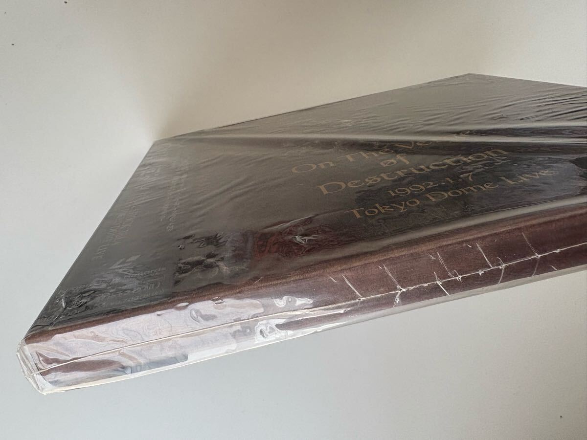 LD BOX X JAPAN VISUAL SHOCK VOL.4 破滅に向かって 1992.1.7 TOKYO DOME LIVE 4面2LD 40Pブック&ステッカー KSL5-4003/ ...