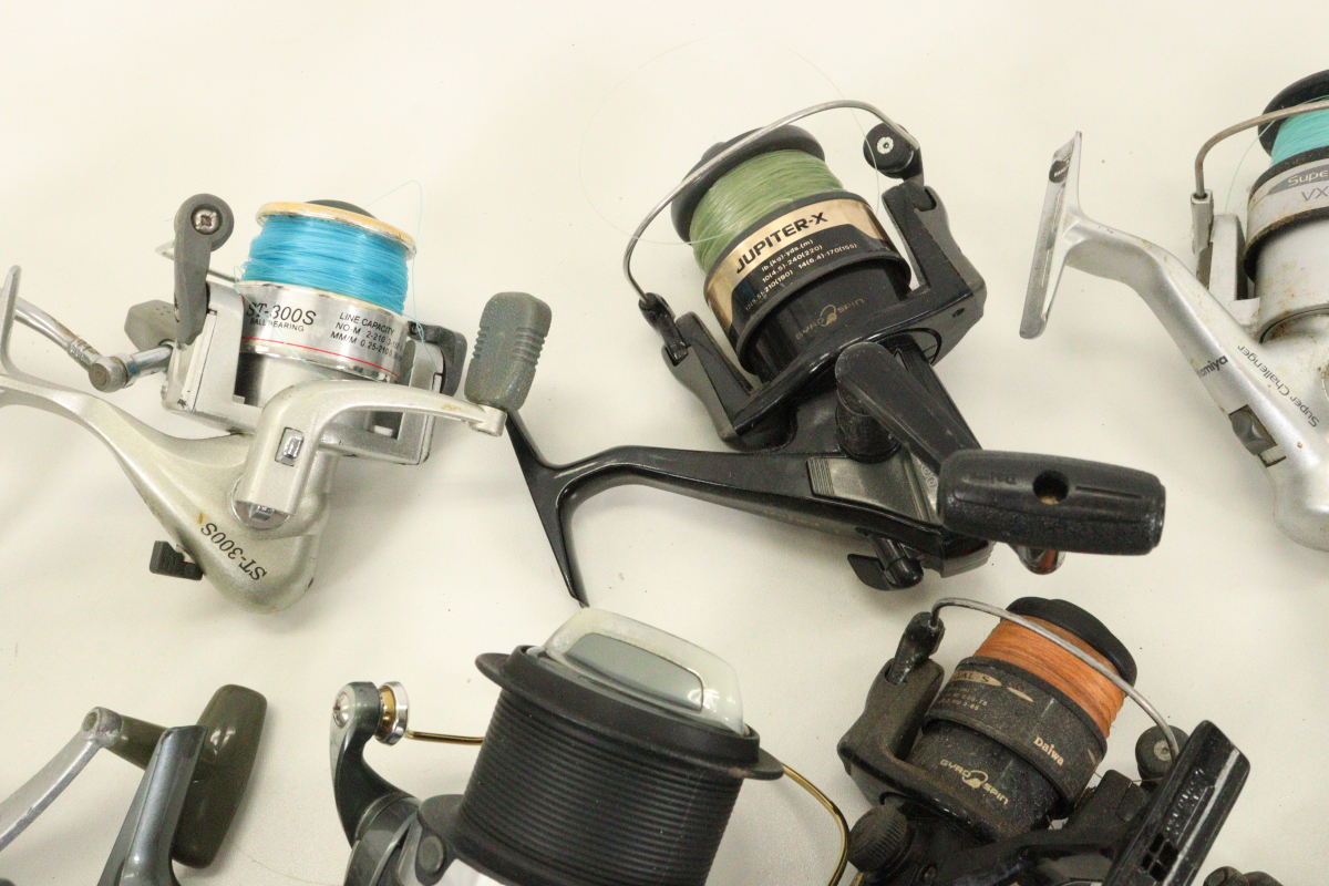 リールまとめ DF-40 ST-300S JUPITER-X VX-2000MS PLYMPIC CX4000 Daiwa S2000 ...