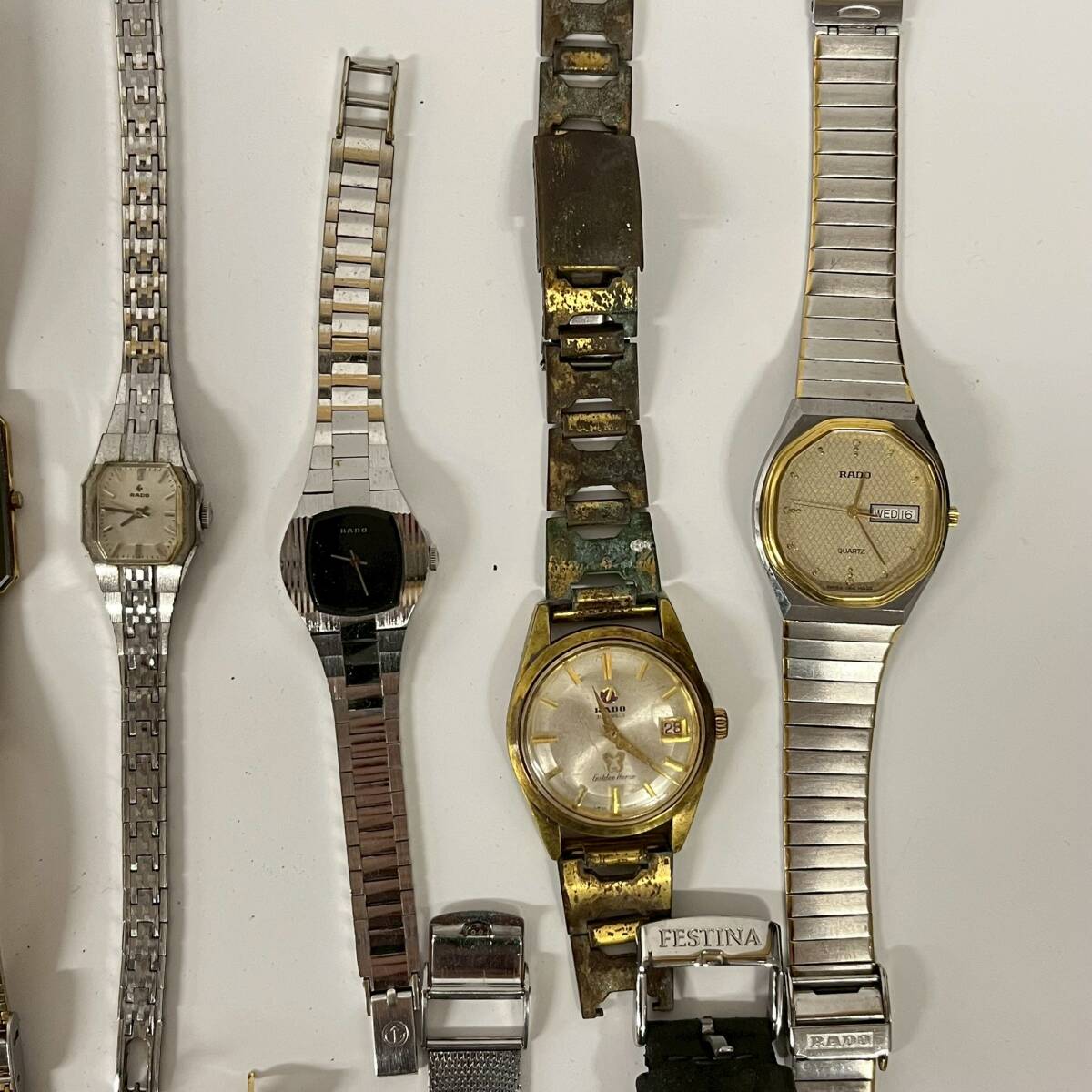 1円~ 19点 腕時計 まとめ TITUS RADO ORIENT LONGINES UNIVERSAL GENEVE NATION ELGIN TITONI INGERSOLL 等 QZ ...