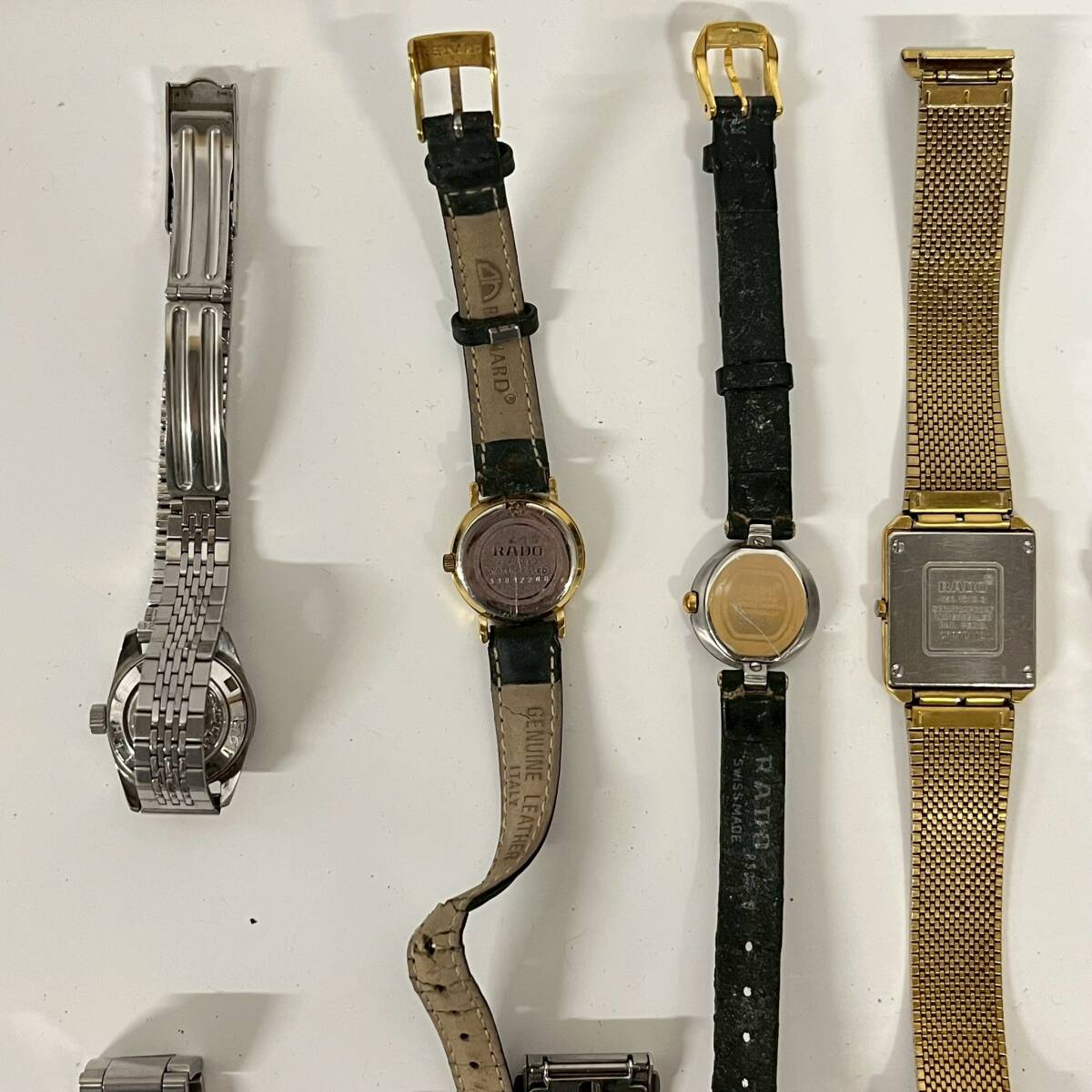 1円~ 19点 腕時計 まとめ TITUS RADO ORIENT LONGINES UNIVERSAL GENEVE NATION ELGIN TITONI INGERSOLL 等 QZ ...