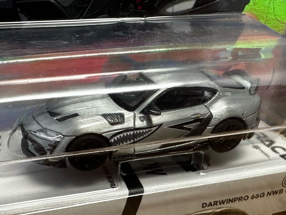 POP RACE Enigma 1/64 Darwin Pro 66G NWB Supra A90 - Grey Metallic ...