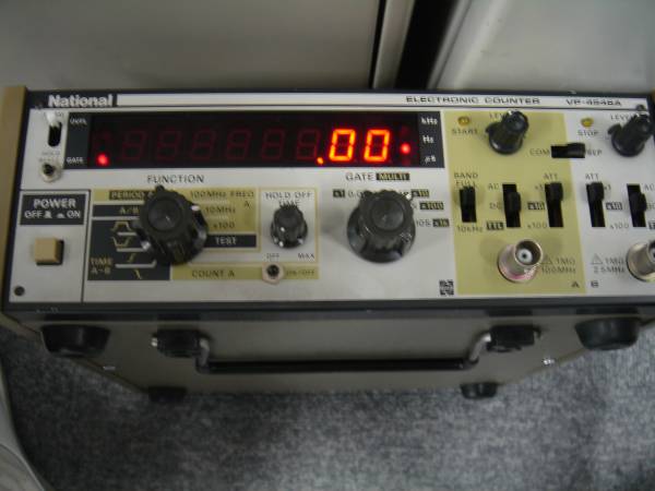 周波数カウンター National VP-4546A(アマチュア無線)｜売買されたオークション情報、yahooの商品情報をアーカイブ公開 ...