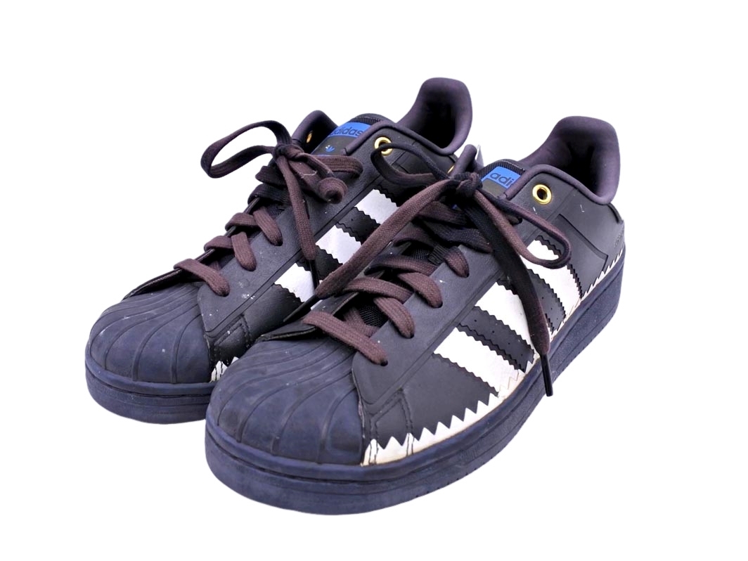 adidas アディダス 789002 スーパースター ローカット スニーカー size28cm/黒 fic6 メンズ(28.0cm)｜売買さ ...