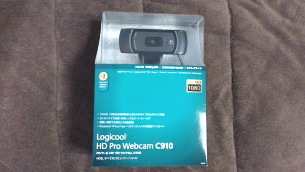 保証ほぼ1年 ロジクール Logicool HD Pro Webcam C910(30万画素～)｜売買されたオークション情報、yahooの商品情報をアーカイブ公開 - オークファン ...