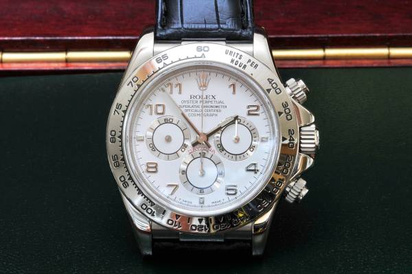 ロレックス デイトナWG/革 Ref.16519 ROLEX daytona(デイトナ)｜売買されたオークション情報、yahooの商品情報をアーカイブ公開 - オークファン（aucfan.com）