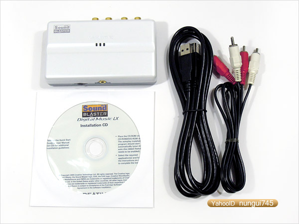 CREATIVE USBオーディオ Digital Music LX SB0271(アンプ)｜売買されたオークション情報、yahooの商品情報 ...