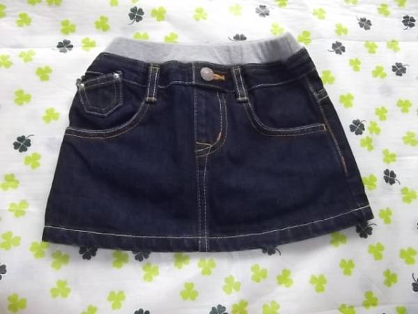 BNT シンプル.デニムミニスカート 100(100（95～104cm）)｜売買されたオークション情報、yahooの商品情報をアーカイブ公開 - オークファン（aucfan.com）