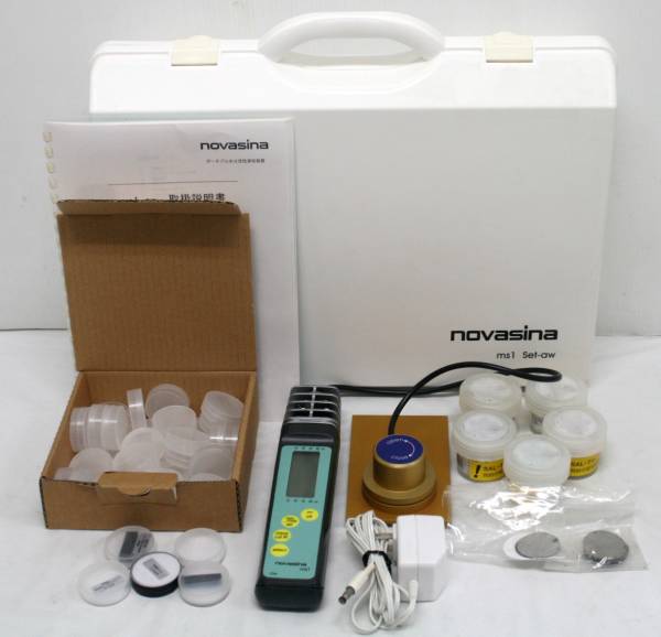 810kd-1 novasina/ノバジーナ 水分計 水分活性計 ms1-aw(測定器)｜売買されたオークション情報、yahooの商品情報を ...