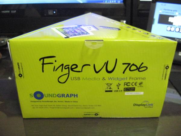 SoundGraph FingerVU 706 ブラック7インチ(タッチパネル)｜売買されたオークション情報、yahooの商品情報をアーカイブ ...