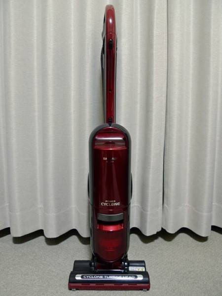 SHARP シャープ スティック型サイクロン式掃除機 EC-ST11-R(シャープ)｜売買されたオークション情報、yahooの商品情報をアーカイブ公開 - オークファン（aucfan.com）