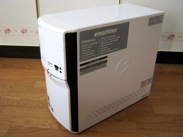 emachines Windows7 Intel Core2Duo 2GB HDD 320GB ET1830-E11(イーマシーンズ)｜売買されたオークション情報、yahooの商品情報を ...
