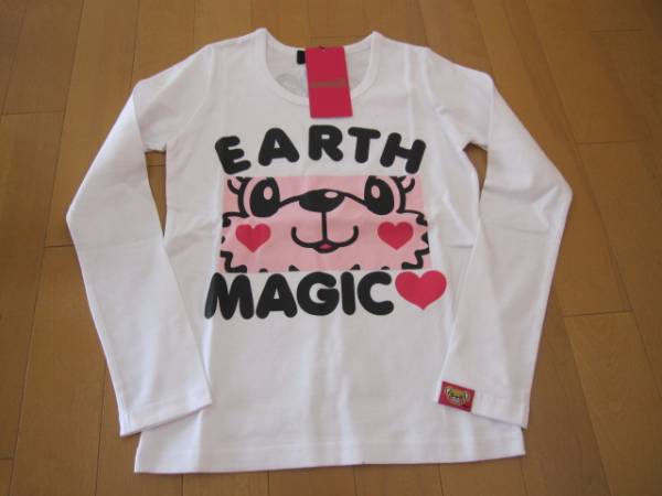 EARTHMAGIC マフィーちゃんロンTシャツ140 送込(140（135～144cm）)｜売買されたオークション情報、yahooの商品情報をアーカイブ公開 - オークファン（aucfan.com）