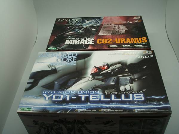 ARMORED CORE V.I.シリーズ C02-URANUSウラヌスY01-TELLUSテルス(アーマード・コア)｜売買されたオークション情報、yahooの商品情報をアーカイブ公開 ...