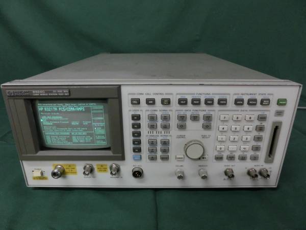 HP 8924C 30-1000MHz CDMA MOBILE STATION TEST SET Agilent(その他)｜売買された ...
