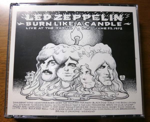 Led Zeppelin Burn Like A Candle THE SMOKING PIG オリジナル(Led Zeppelin)｜売買さ ...