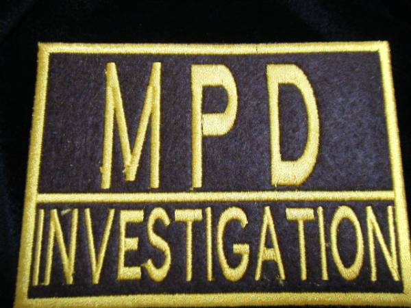 MPD INVESTIGATION ワッペン(警察グッズ)｜売買されたオークション情報、yahooの商品情報をアーカイブ公開 - オークファン ...