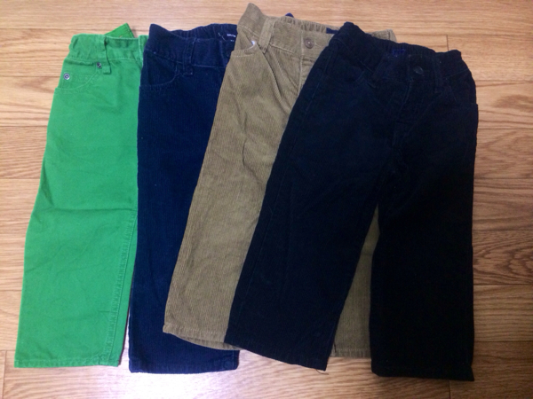 GAPボーイズベビー男の子90cmボトム4本セットコーデュロイ(ジーンズ)｜売買されたオークション情報、yahooの商品情報をアーカイブ公開 - オークファン（aucfan.com）
