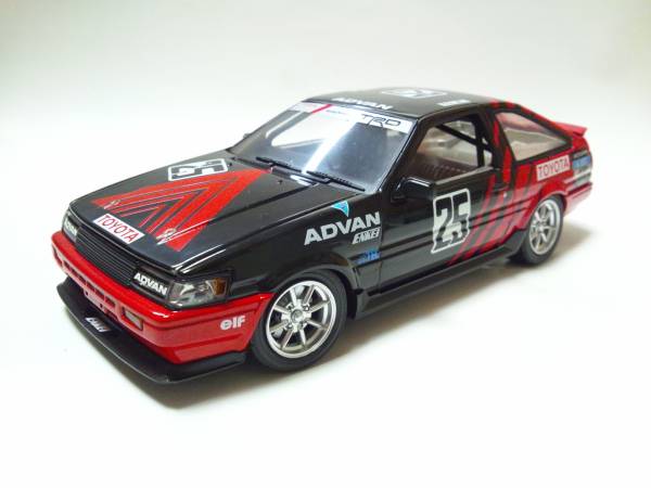DISM 1/24 ADVAN カローラ レビン AE86 土屋圭市 アオシマ(アオシマ)｜売買されたオークション情報、yahooの商品情報を ...