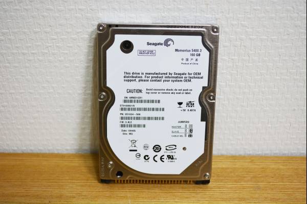 2.5インチHDD IDE 160GB 5400RPM Seagate ST9160821A(100GB～)｜売買されたオークション情報 ...