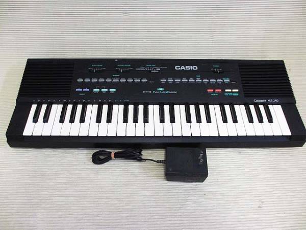 CASIOカシオ 電子ピアノ MT-240 稼動品(カシオ)｜売買されたオークション情報、yahooの商品情報をアーカイブ公開 ...