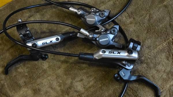 シマノ SLX m666 現行 油圧ディスク 前後 XT XTR deore(ディスクブレーキ)｜売買されたオークション情報、yahooの商品 ...