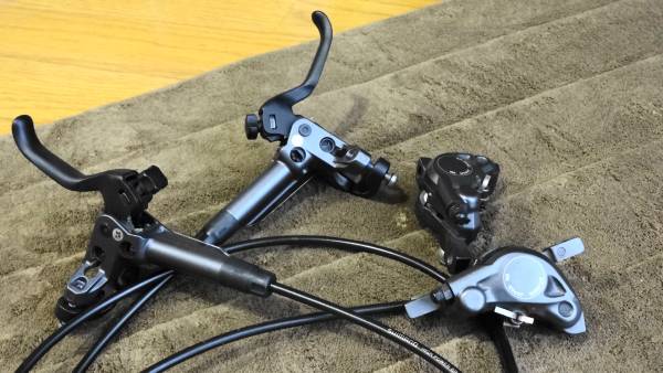 シマノ SLX m666 現行 油圧ディスク 前後 XT XTR deore(ディスクブレーキ)｜売買されたオークション情報、yahooの商品 ...