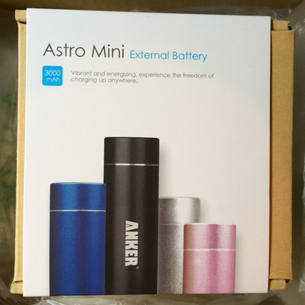 Anker Astro Mini 3000mAh モバイルバッテリー(USB式充電器)｜売買されたオークション情報、yahooの商品情報を ...