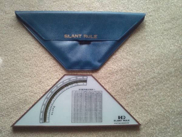 SLANT RULE 勾配計 水準器角度計水平器傾斜角計(測量、角度計)｜売買されたオークション情報、yahooの商品情報をアーカイブ公開 ...