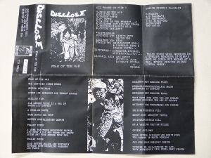 DISCLOSE カセットテープ SDS GLOOM LIFE CFDL CRUST PUNK GISM(インディーズ)｜売買された ...