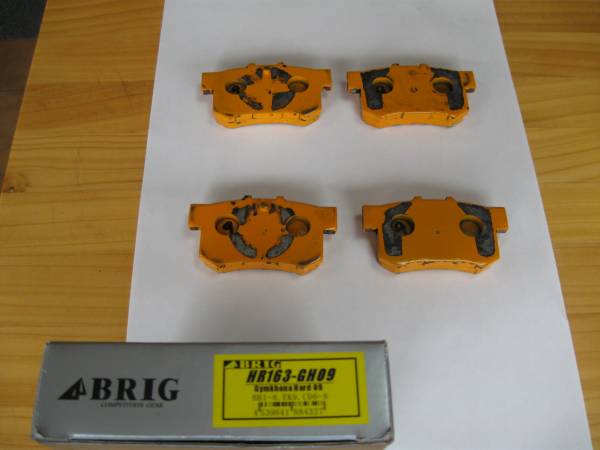 S2000 BRIG GYMKHANA HARD Rear GH09(ブレーキパッド)｜売買されたオークション情報、yahooの商品情報を ...