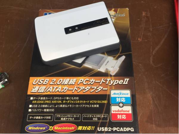 USB2.0 PCカード Type2 通信/ATAカードアダプター USB2-PCADPG(PCカードタイプ)｜売買されたオークション情報、yahooの商品情報をアーカイブ公開 ...