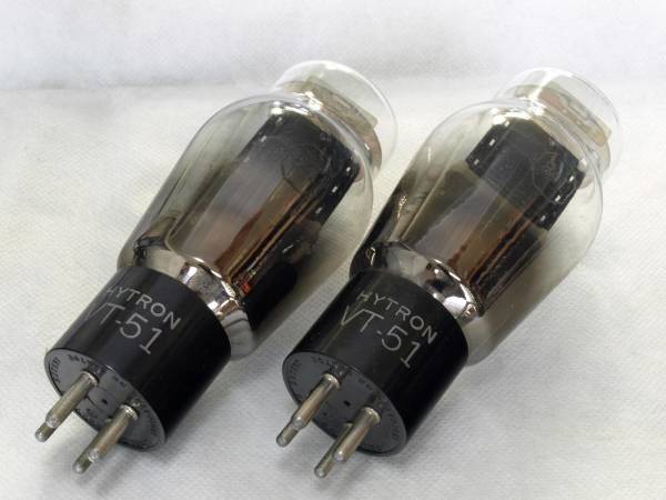HYTRON ハイトロン VT-51 841 直熱三極出力管 検査済2本増量可(真空管)｜売買されたオークション情報、yahooの商品情報をアーカイブ公開 - オークファン（aucfan.com）
