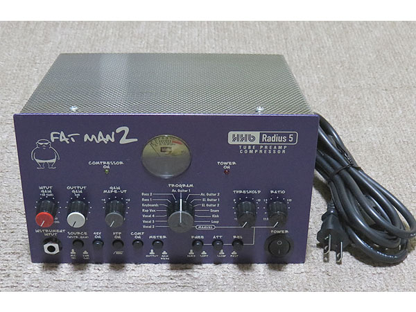 HHB Radius 5 Fat Man 2 Tube Preamp Comp(コンプレッサー)｜売買されたオークション情報、yahooの商品 ...