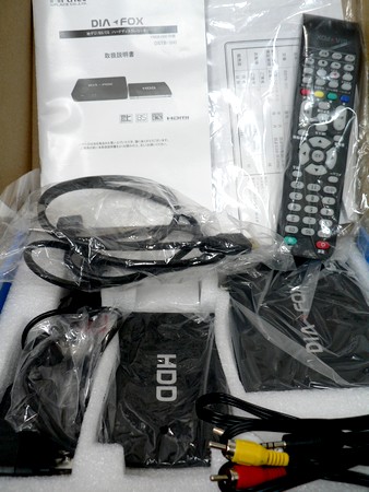 DIA FOX HDDレコーダー DSTB-500 らくらく録画(映像機器)｜売買されたオークション情報、yahooの商品情報をアーカイブ公開 ...
