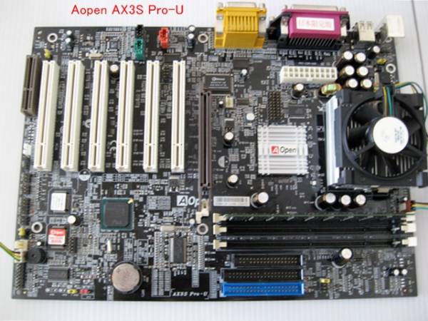 Aopen AX3S Pro-U CPU SL3VK ファン 512MB CD付き(15インチ～)｜売買されたオークション情報、yahooの ...