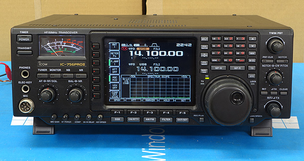 ICOM アイコム IC-756PROII HF/50MHz オールモード 100W(固定)｜売買されたオークション情報、yahooの商品情報 ...