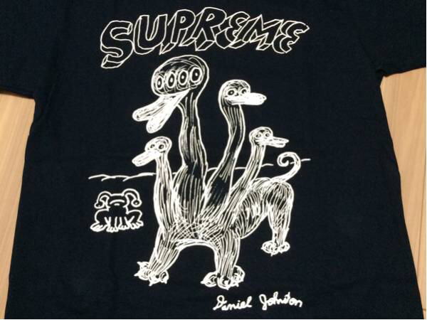Supreme15ss Daniel Johnston Duck Tee Mサイズ Navy
