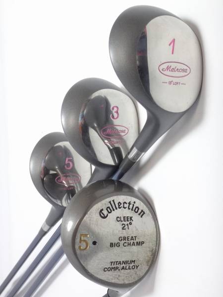 RZD0009 Melrose 1W.3W.5W Collection 5W ウッド 4本まとめ売り(フェアウェイウッド)｜売買されたオークション情報、yahooの商品情報をアーカイブ公開 ...