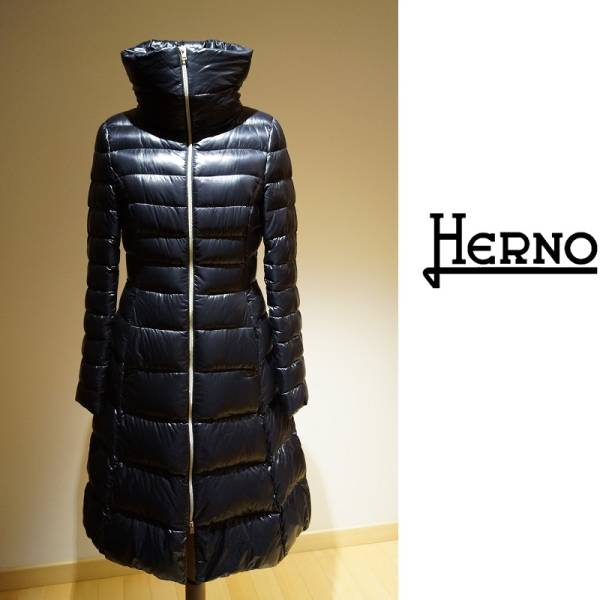 本物 ヘルノ HERNOロングダウンコートPI0159D黒 44(3)｜売買されたオークション情報、yahooの商品情報をアーカイブ公開 - オークファン（aucfan.com）