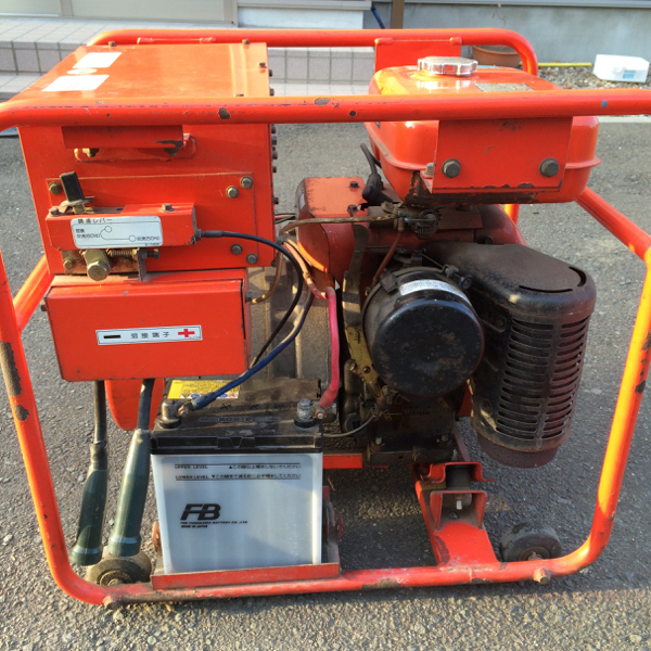 デンヨー エンジンウェルダー 溶接機 マイウェルパー140GS(アーク溶接機)｜売買されたオークション情報、yahooの商品情報をアーカイブ ...