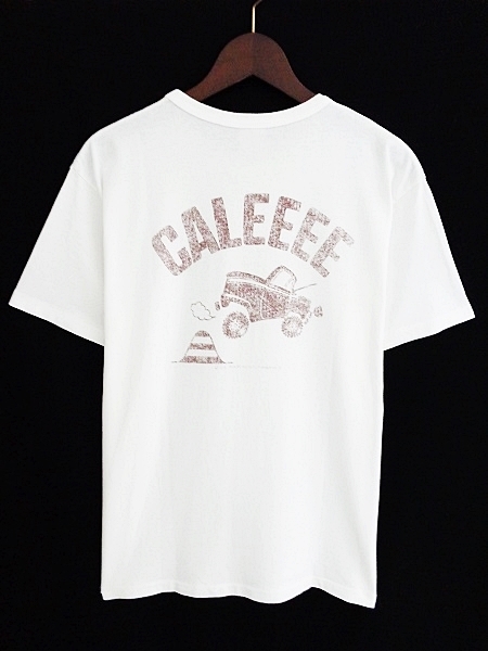 CALEEキャリー ヴィンテージプリントTシャツ ホワイトL(半袖Tシャツ)｜売買されたオークション情報、yahooの商品情報をアーカイブ公開 - オークファン（aucfan.com）