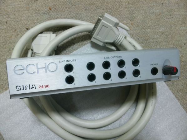 ECHO オーディオカード GINA 24/96(オーディオインターフェース)｜売買されたオークション情報、yahooの商品情報をアーカイブ ...