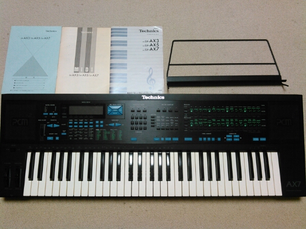 Technics sx-AX7 完動品 シンセサイザー 激レア(キーボード、シンセサイザー)｜売買されたオークション情報、yahooの商品情報 ...
