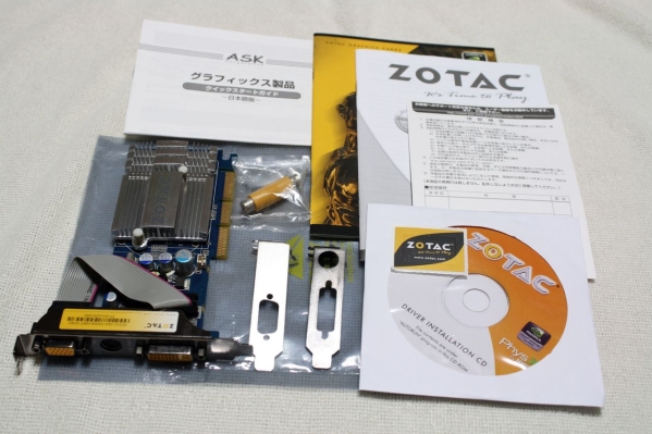 475/ZOTAC/AGP/NVIDIA/GeForce 6200/256MB/ロープロ対応(AGP)｜売買されたオークション情報、yahoo ...