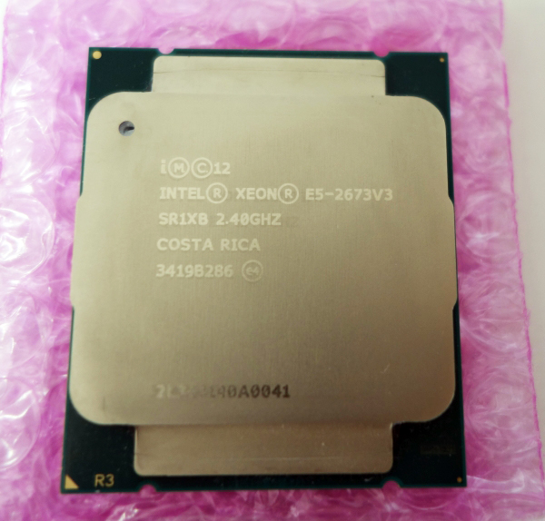 Intel Xeon E5-2673 v3 ES 12コア 2.4Ghz LGA2011-v3 2(Xeon)｜売買されたオークション情報 ...