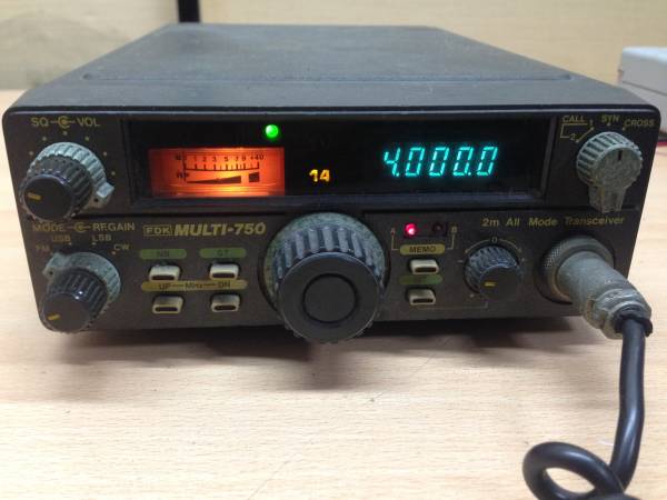 0403 FDK 福山電機工業 オールモードトランシーバー MULTI-750(モービル)｜売買されたオークション情報、yahooの商品情報をアーカイブ公開 - オークファン（aucfan.com）
