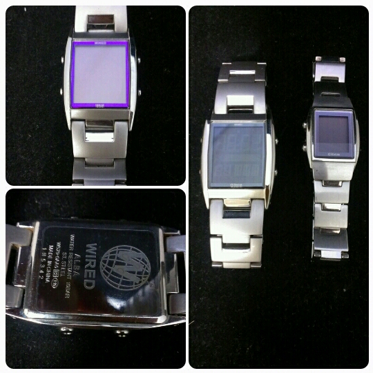 SEIKO ALBA / セイコー アルバ WIRED W570-0AA0 3点セット 時計(アルバ)｜売買されたオークション情報、yahooの商品情報をアーカイブ公開 - オークファン ...