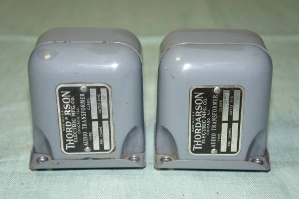 米THORDARSON T-45901 INTERSTAGE TRANSFORMERS 2個Set(パーツ、部品)｜売買されたオークション情報 ...
