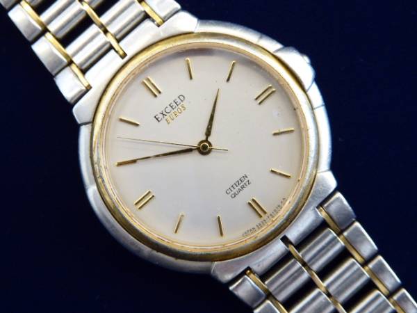 CITIZEN EXCEED シチズン エクシード クオーツ 腕時計(エクシード)｜売買されたオークション情報、yahooの商品情報をアーカイブ公開 - オークファン（aucfan.com）