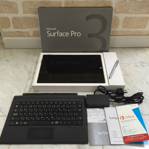 Surface Pro 3 サーフェス 64GB 4YM-00015 タイプカバー付(Windows)｜売買されたオークション情報、yahoo ...
